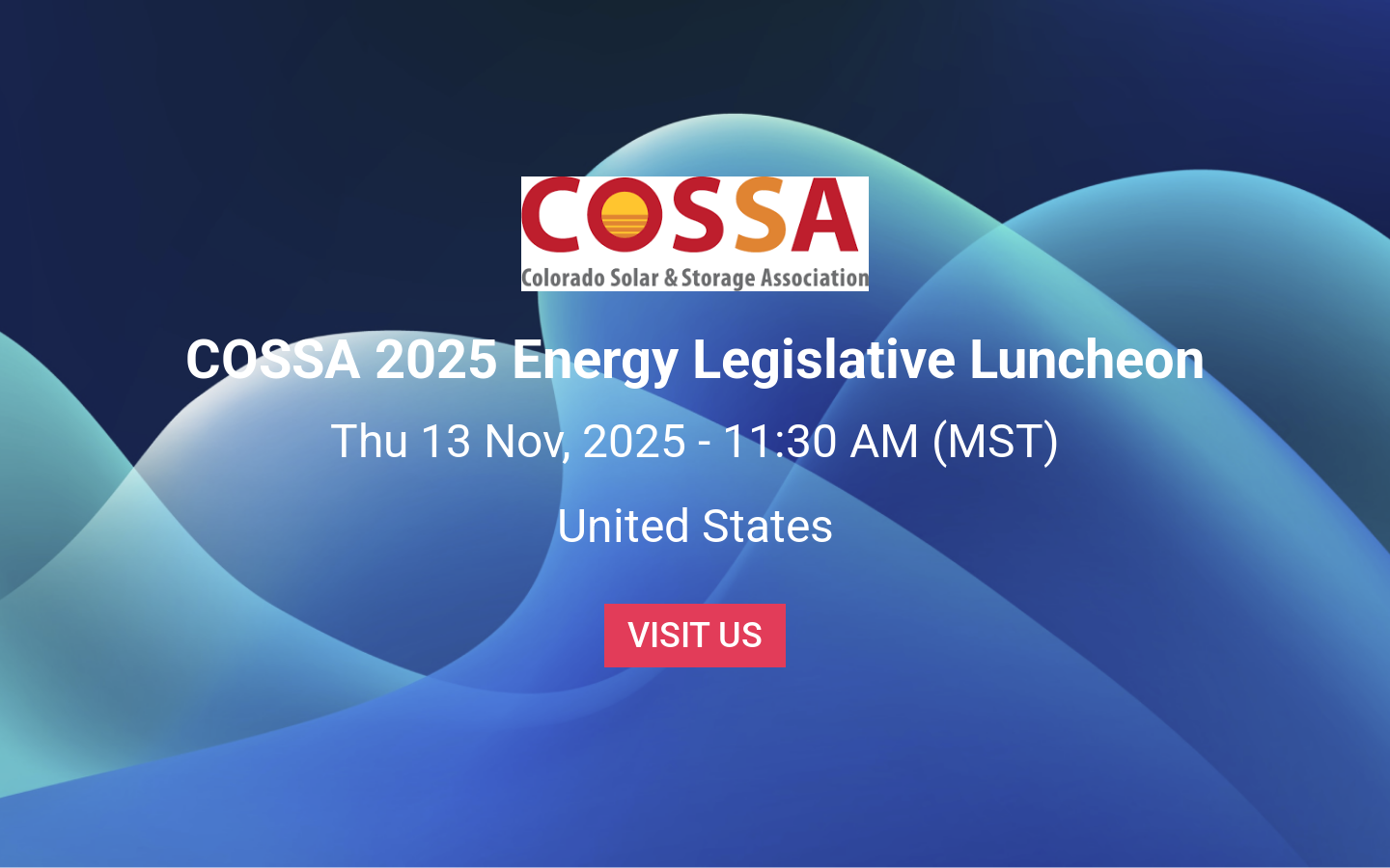 COSSA 2025 Energy Legislative Luncheon